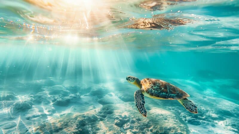 Sea Turtle Wallpaper for Desktop - PixelsTalk
