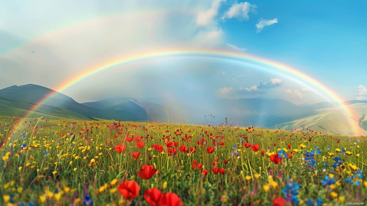 Rainbow Desktop Wallpapers - PixelsTalk