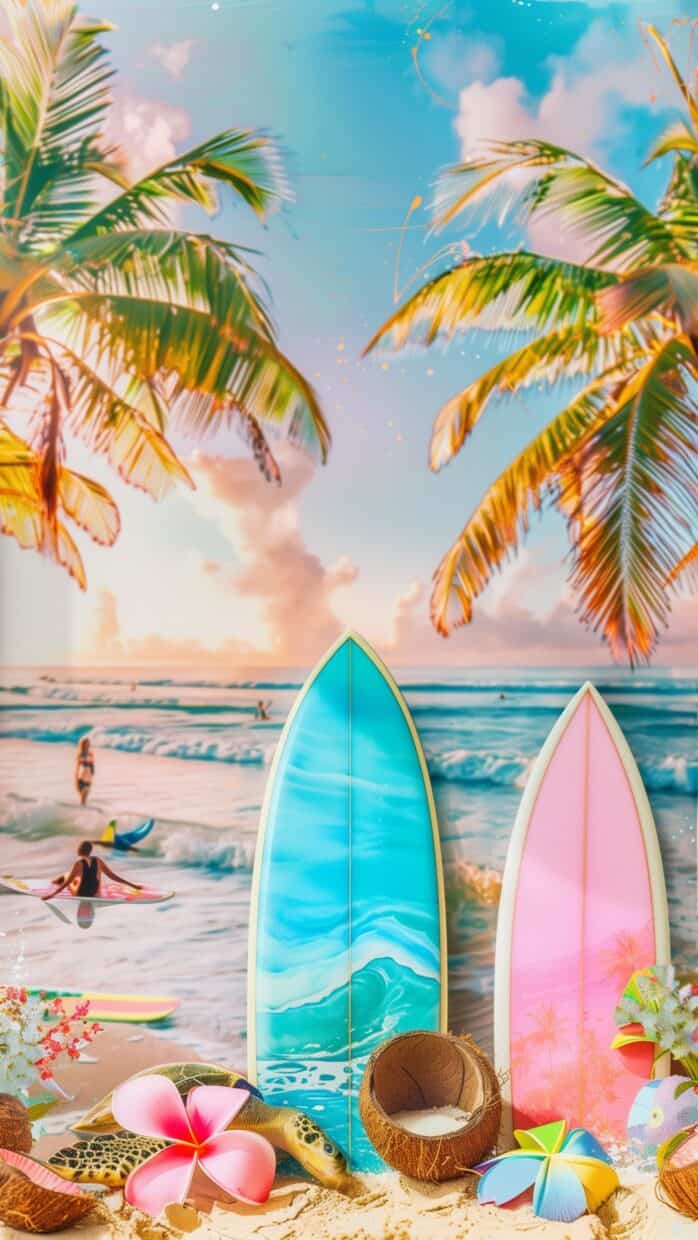 Preppy Beach Wallpapers - PixelsTalk
