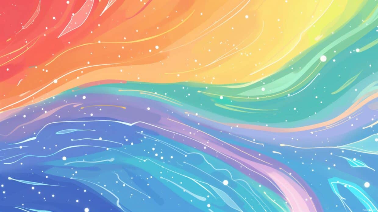 Rainbow Wallpaper 4K - PixelsTalk