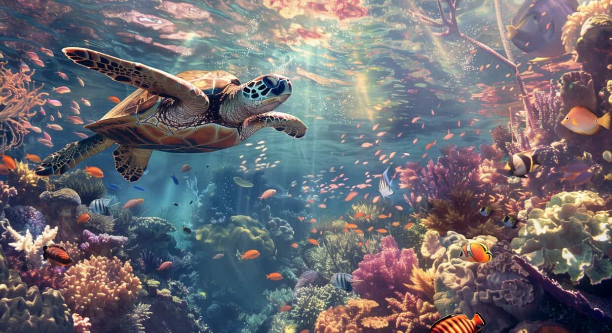 Sea Turtle Wallpaper for Desktop - PixelsTalk
