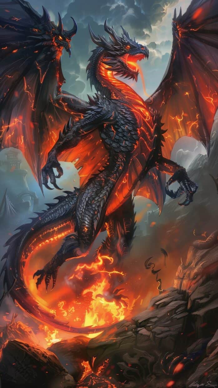 Fire Dragon Wallpapers - PixelsTalk