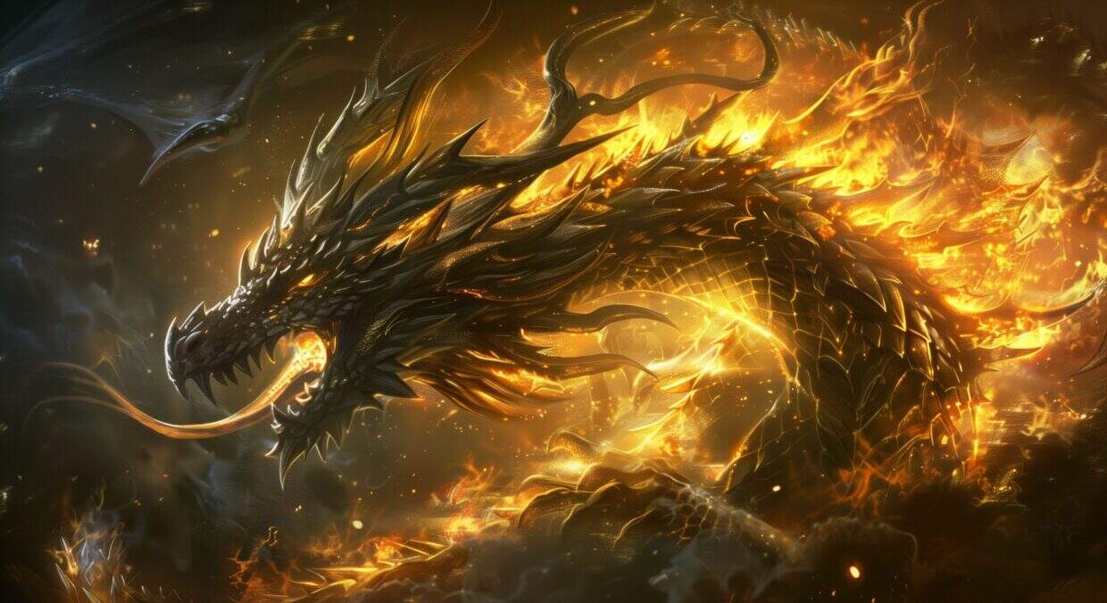 Fire Dragon Wallpapers - PixelsTalk