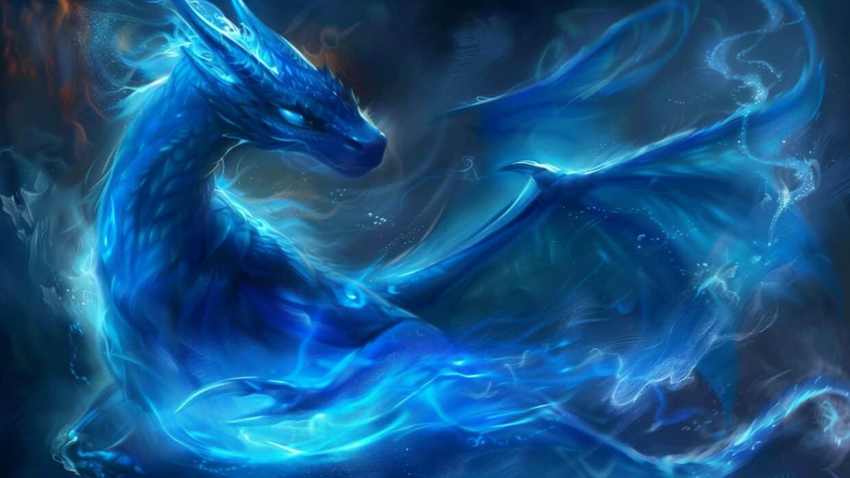 Blue Fire Wallpaper HD - PixelsTalk