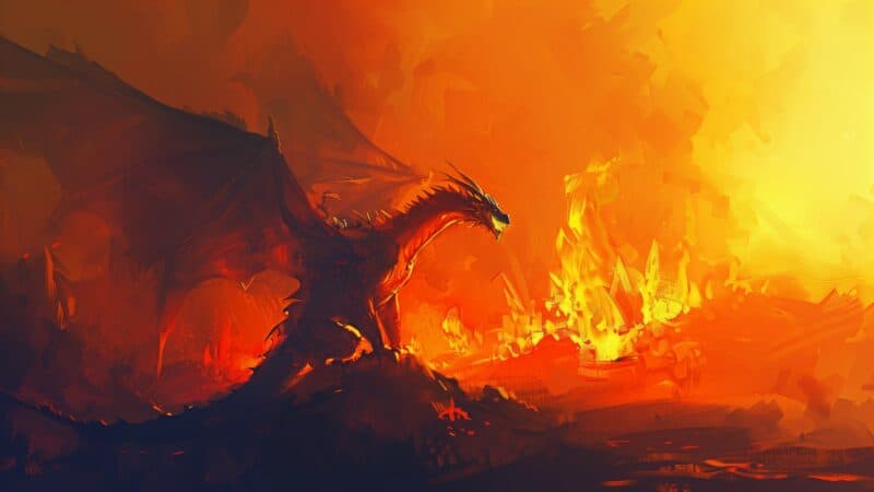 Fire Dragon Wallpapers - PixelsTalk