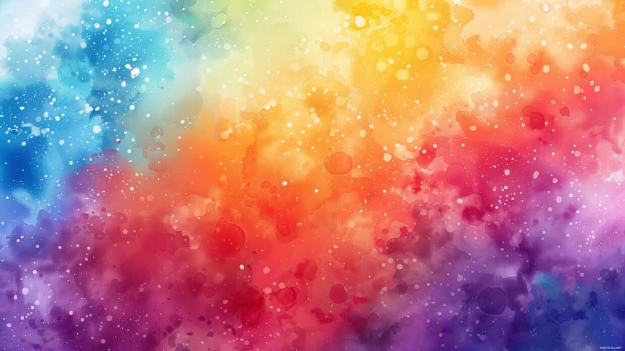 Rainbow Wallpaper 4K - PixelsTalk