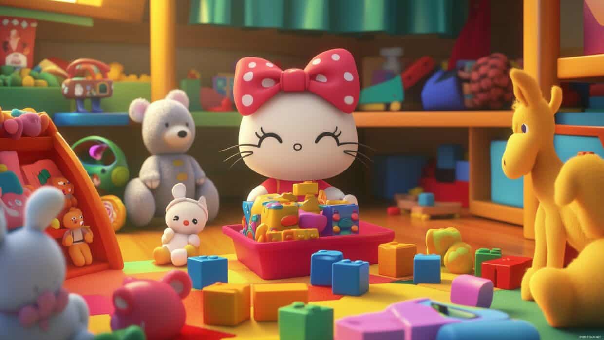 Hello Kitty Wallpaper 4K - PixelsTalk
