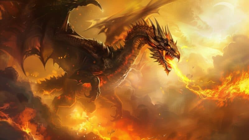 Fire Dragon Wallpapers - PixelsTalk