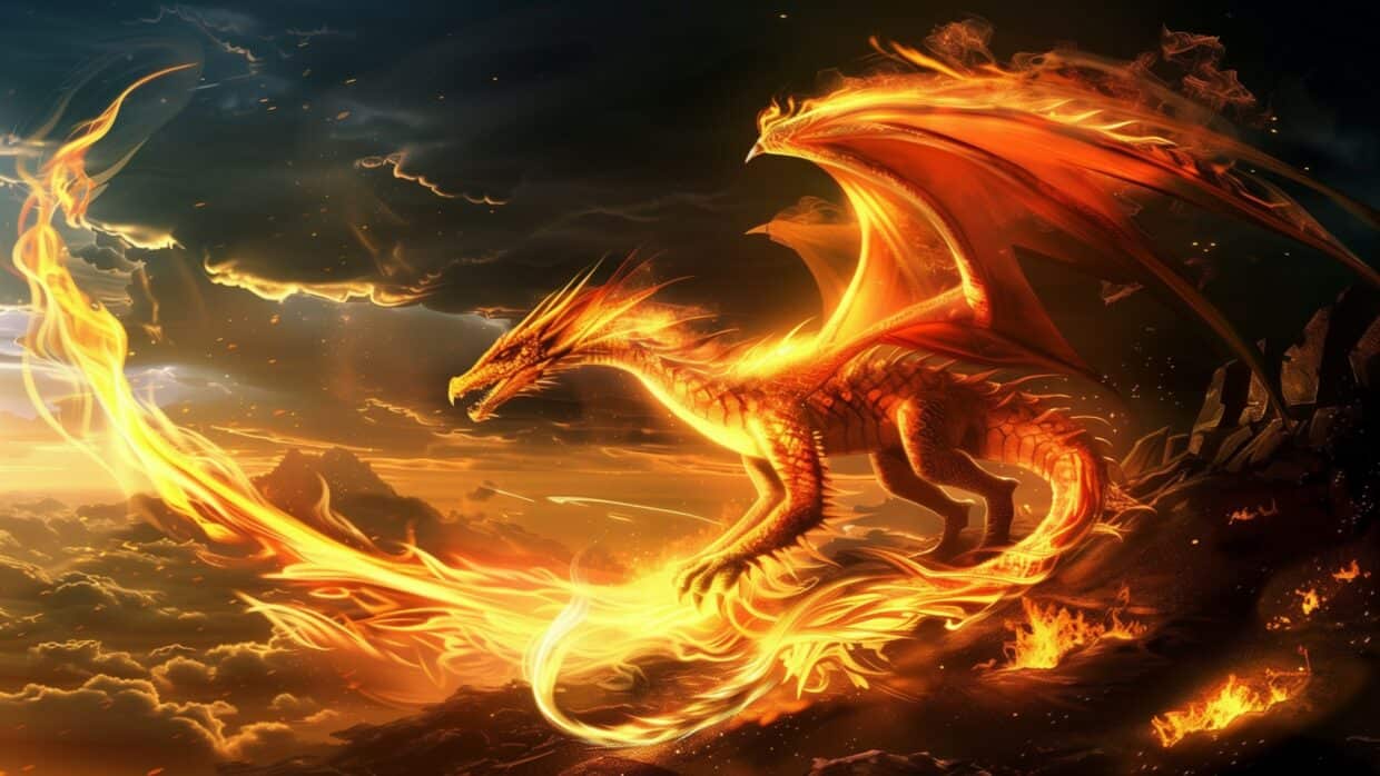 Fire Dragon Wallpapers - PixelsTalk