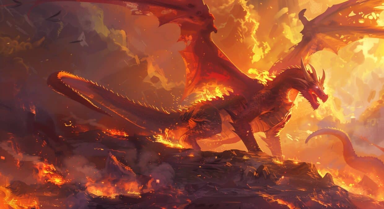 Fire Dragon Wallpapers - PixelsTalk