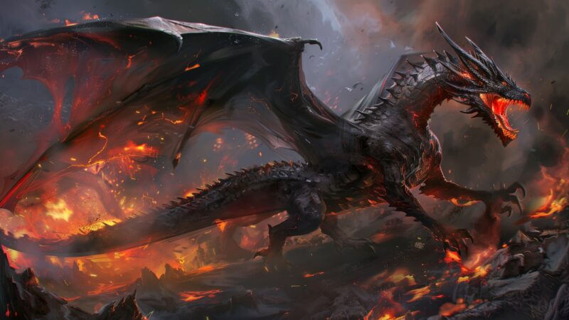 Fire Dragon Wallpapers - PixelsTalk