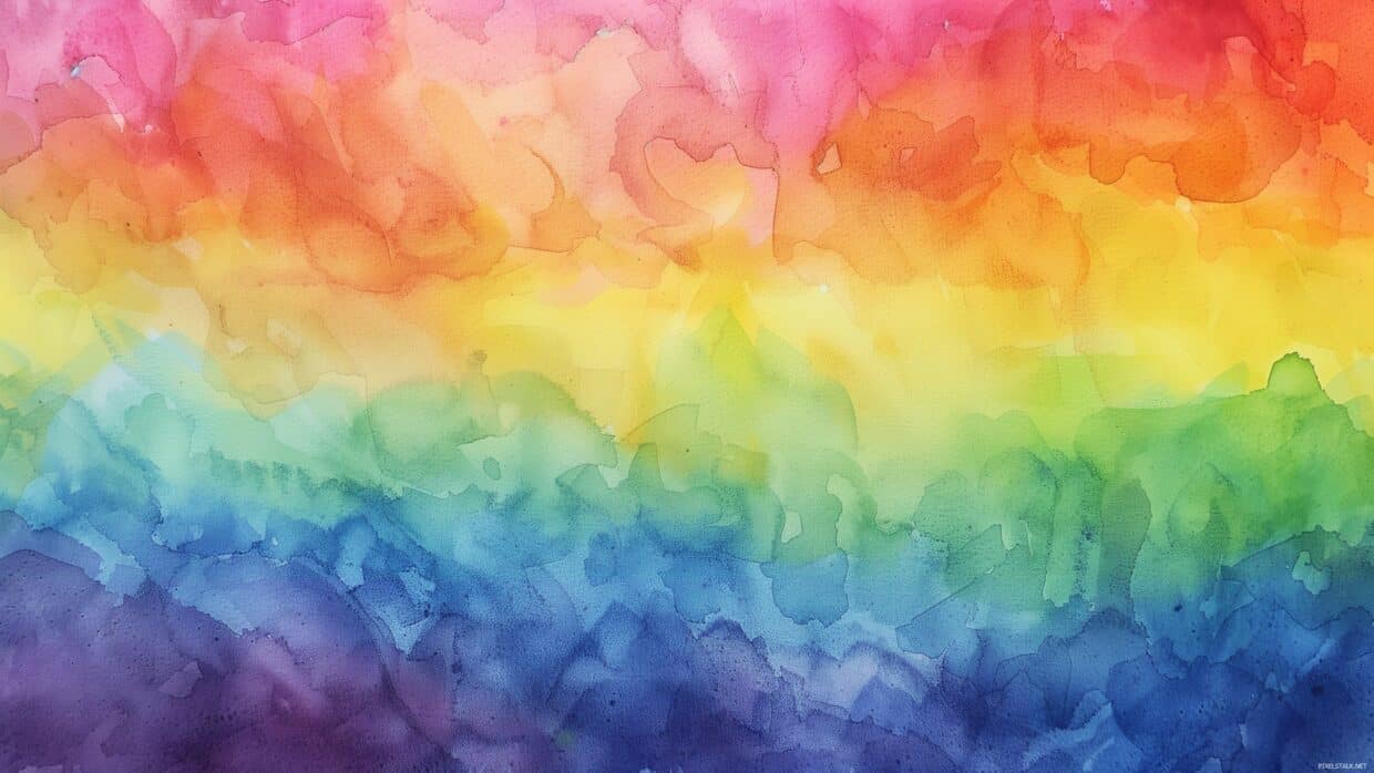 Rainbow Wallpaper 4K - PixelsTalk