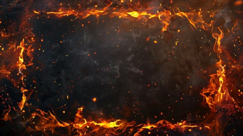 Red and black Fire flames wallpapers - PixelsTalk