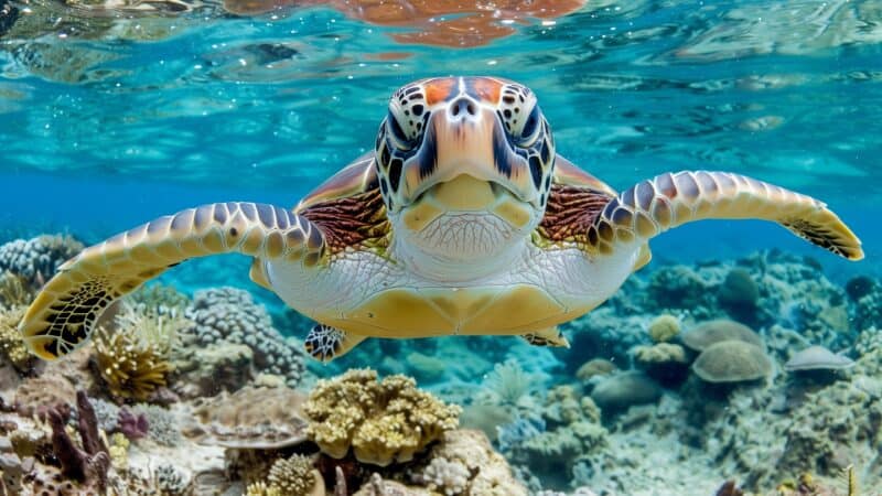 Sea Turtle Wallpaper for Desktop - PixelsTalk