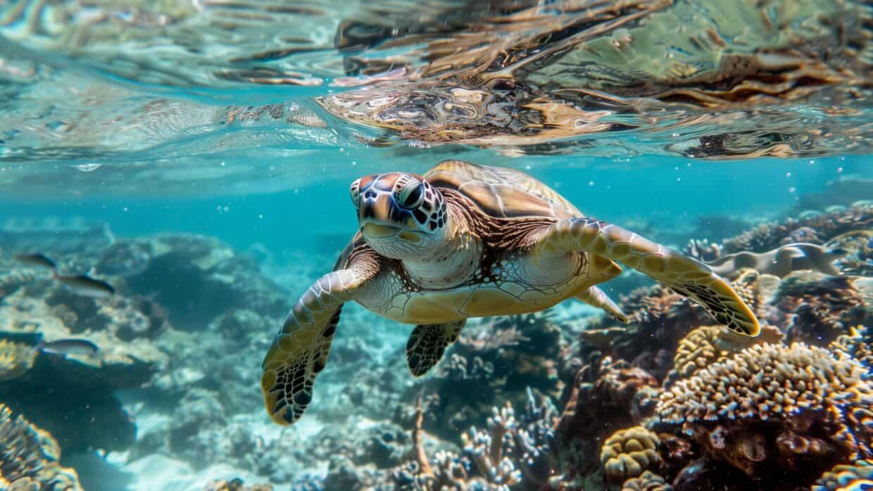 Sea Turtle Wallpaper for Desktop - PixelsTalk