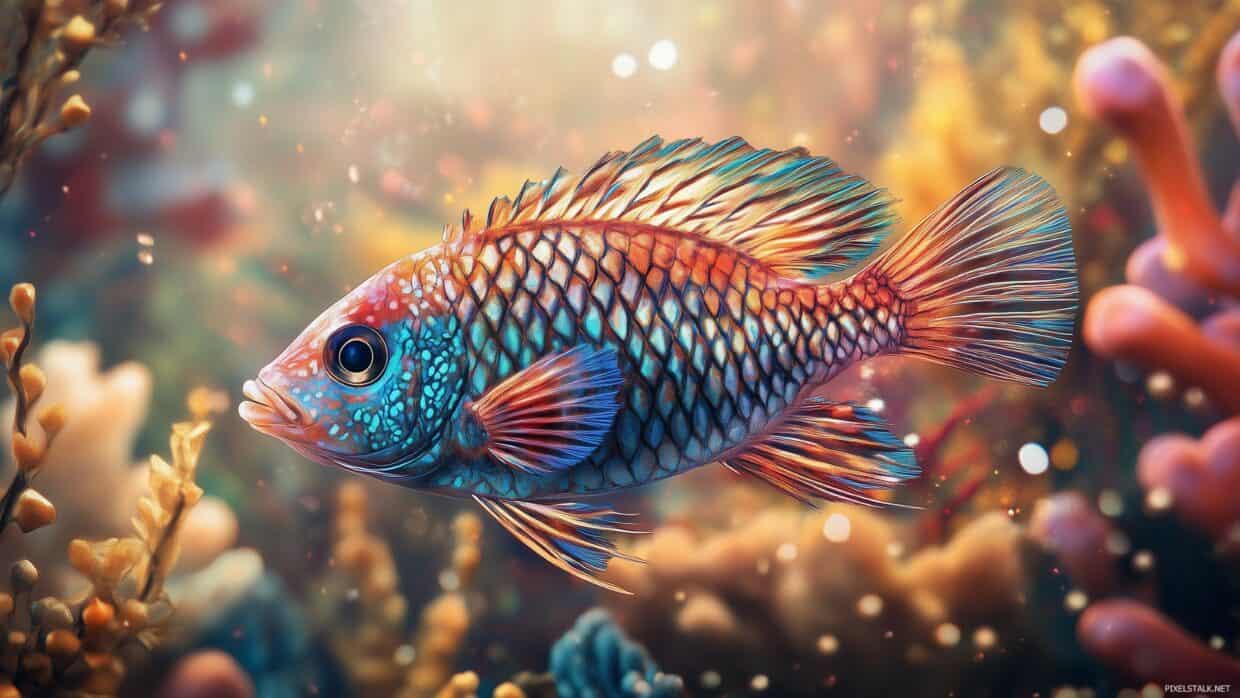 3D Fish Wallpapers for Desktop - PixelsTalk