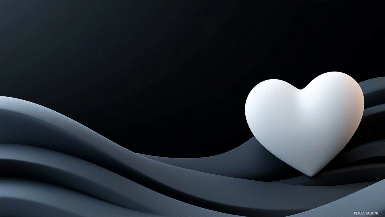3D Heart Wallpapers - PixelsTalk