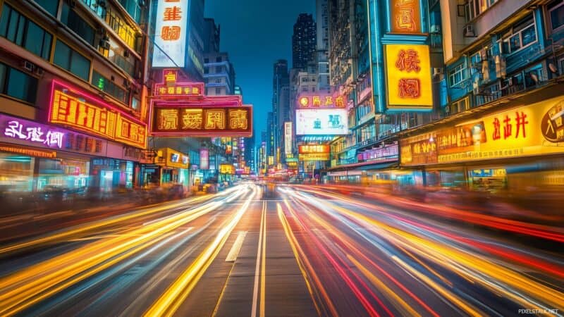City Street Backgrounds HD - PixelsTalk
