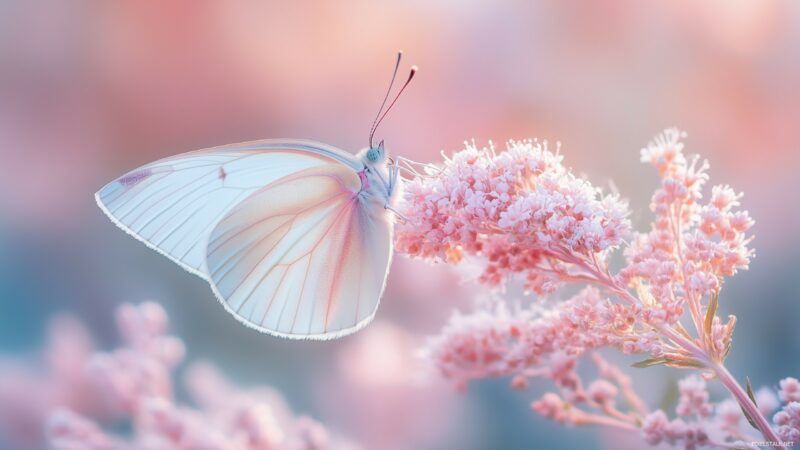 Pink Butterfly Wallpapers - PixelsTalk