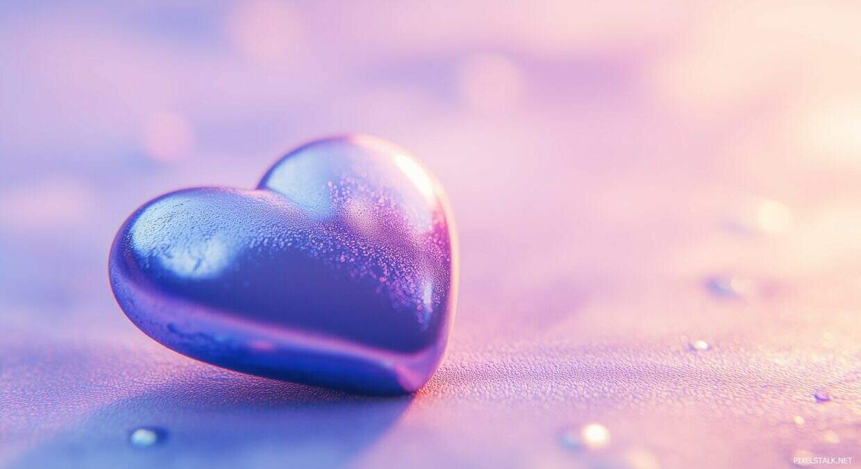 Blue Heart Wallpapers - PixelsTalk