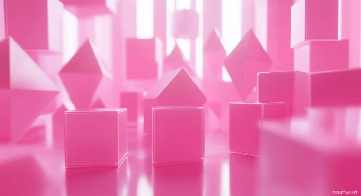 Pink 3D Wallpapers - PixelsTalk