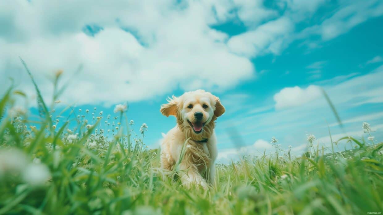 Dog 4K Wallpaper - PixelsTalk