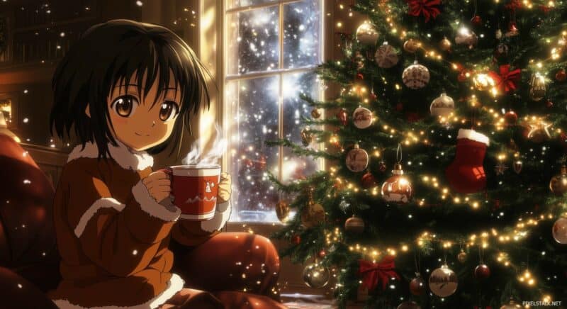 Anime Christmas Wallpapers HD - PixelsTalk