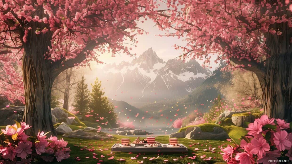 Spring Backgrounds - PixelsTalk