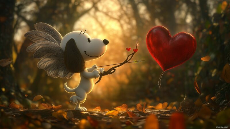 Snoopy Valentine Wallpapers - PixelsTalk