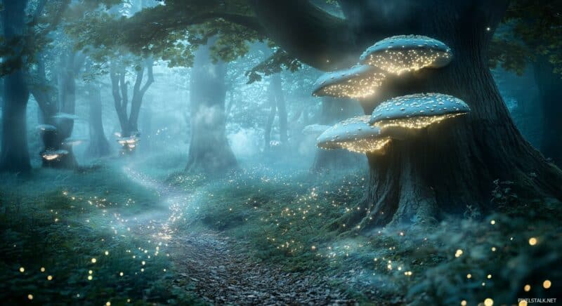 Enchanted Forest Backgrounds - PixelsTalk