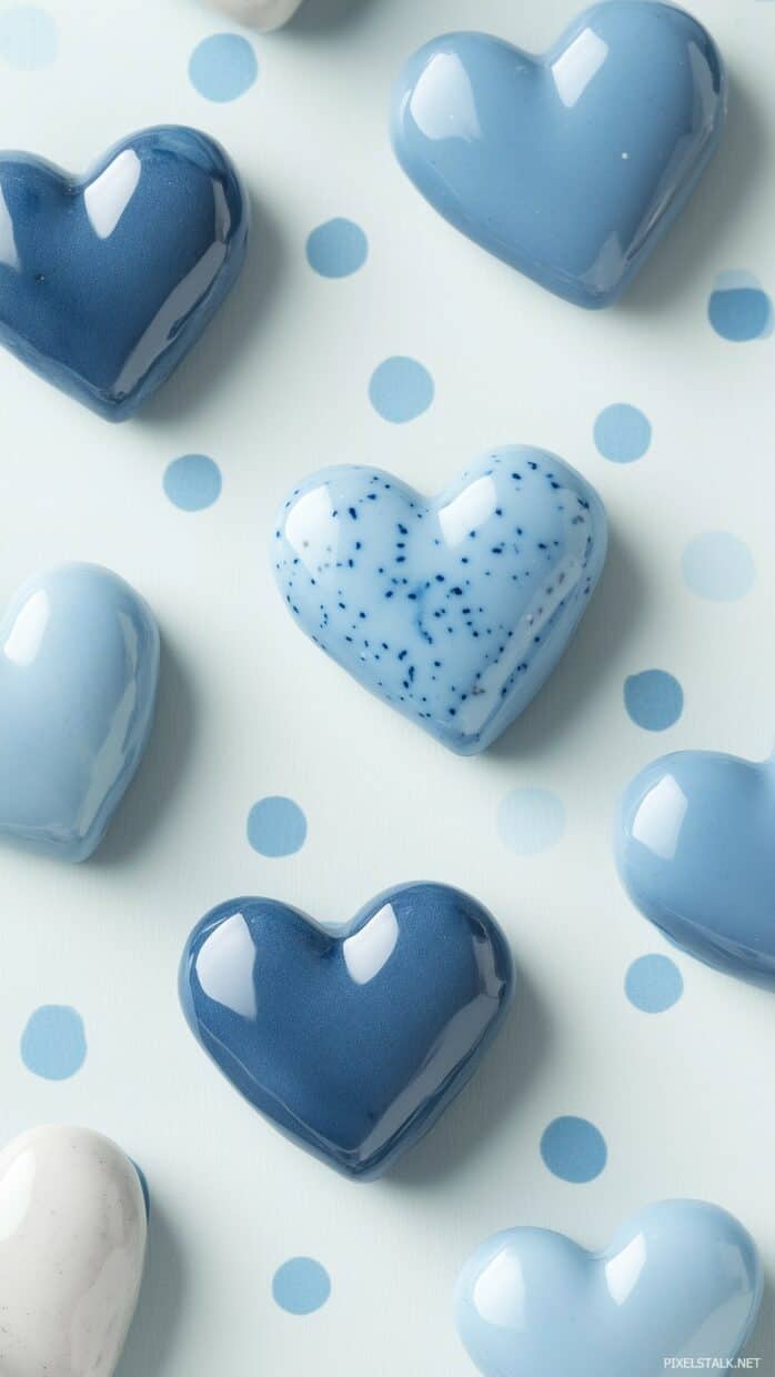 Blue Heart Wallpapers - PixelsTalk
