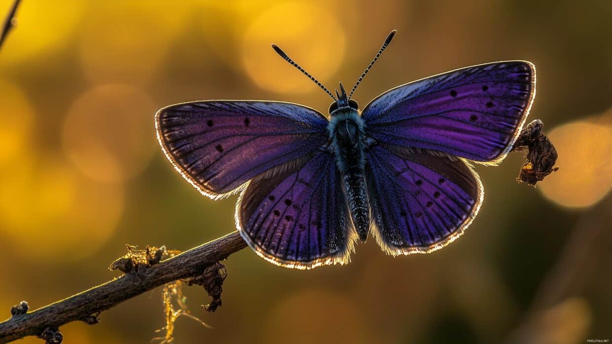 Purple Butterfly Wallpapers - PixelsTalk