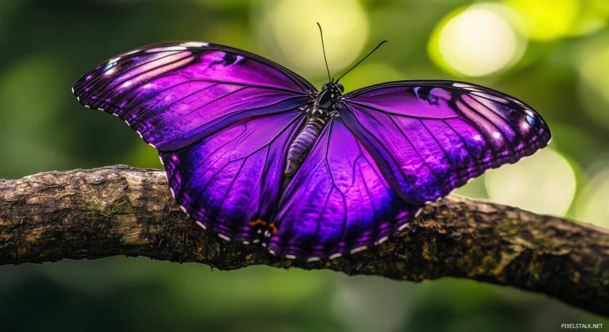 Purple Butterfly Wallpapers - PixelsTalk