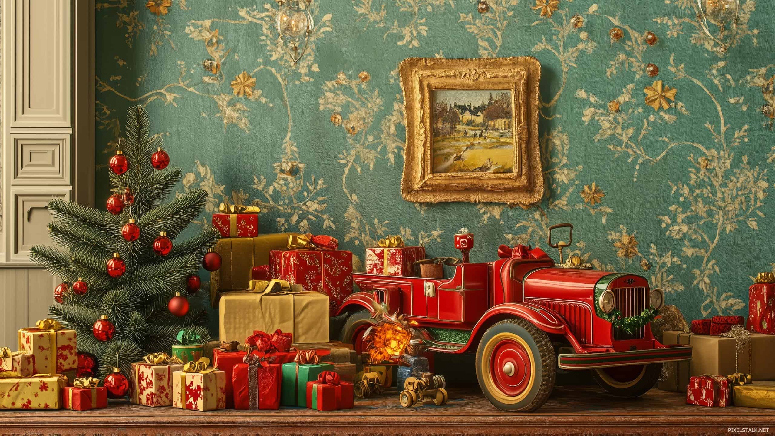 Vintage Christmas Wallpapers - PixelsTalk