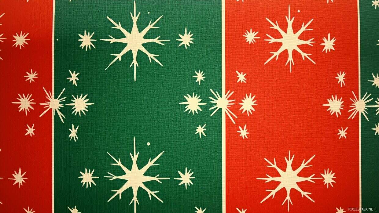 Retro Christmas Wallpapers - PixelsTalk