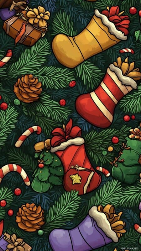 Preppy Christmas Wallpapers - PixelsTalk