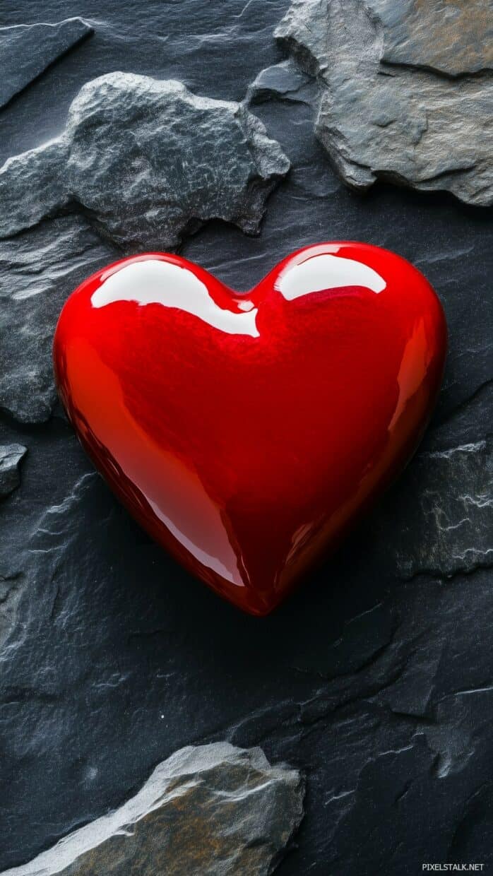 Red Heart Wallpapers - PixelsTalk