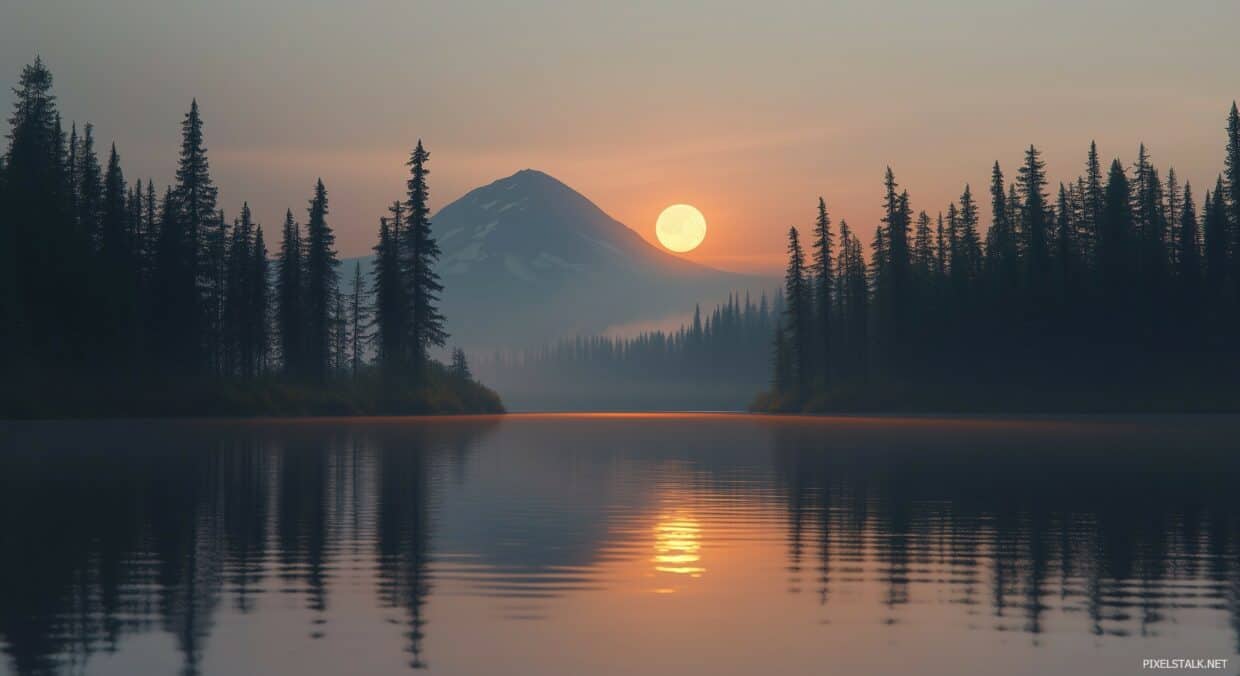 Sun and Moon Wallpapers Desktop HD - PixelsTalk