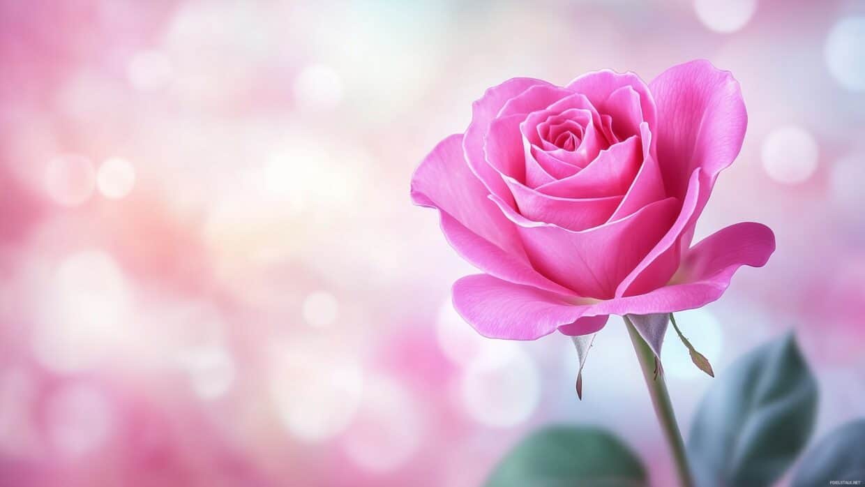 Pink Roses Wallpaper - PixelsTalk