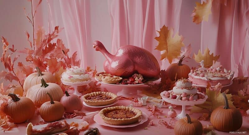 Pink Thanksgiving Wallpapers Free Download - PixelsTalk