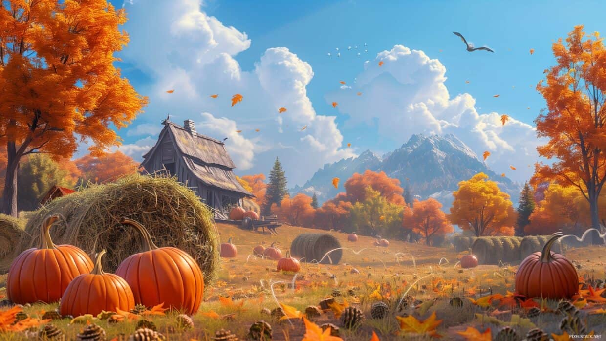 Fall Halloween Wallpaper - PixelsTalk
