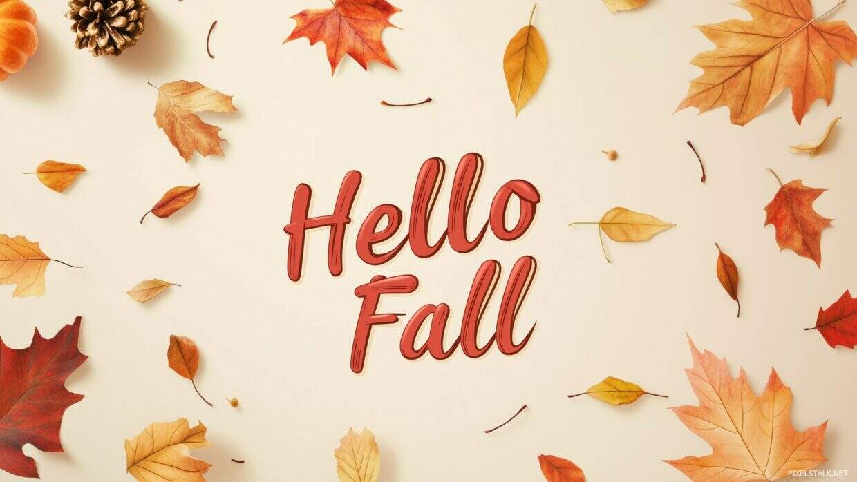 Autumn Leaves Desktop Wallpapers - PixelsTalk