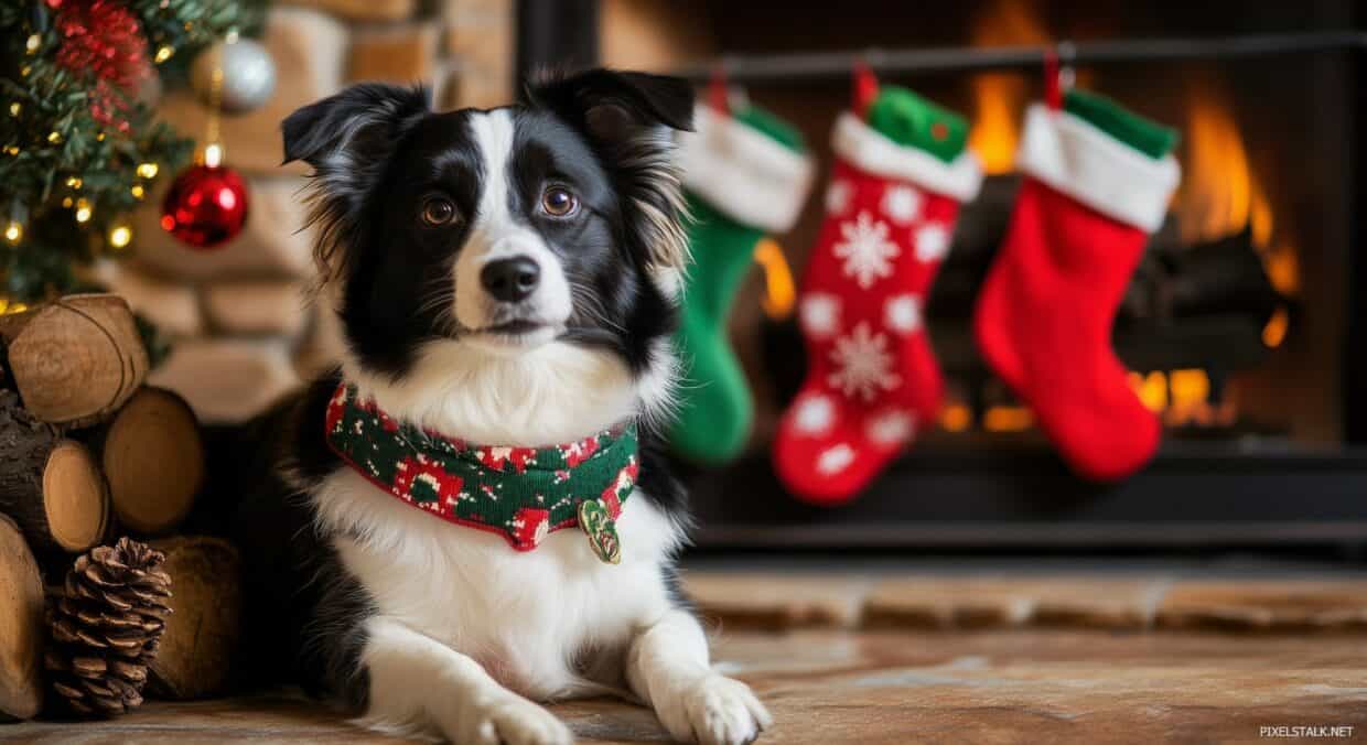 Christmas Dog Wallpapers - PixelsTalk