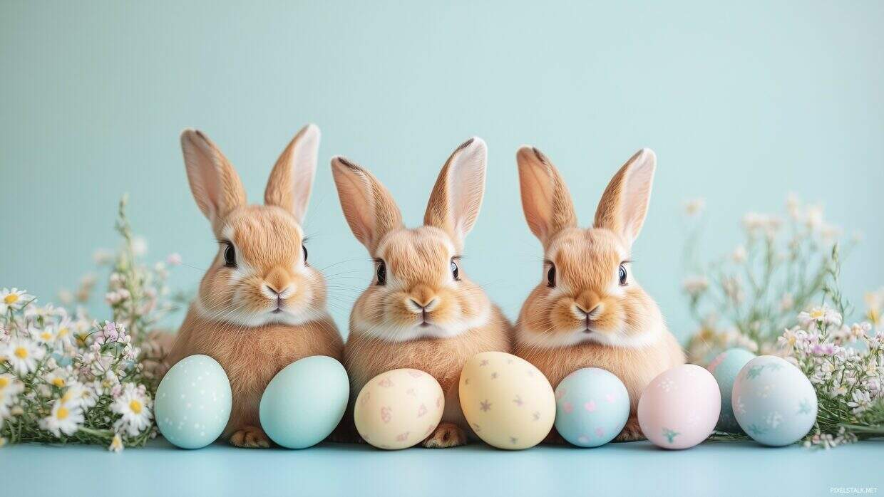 Easter Computer Wallpapers - PixelsTalk