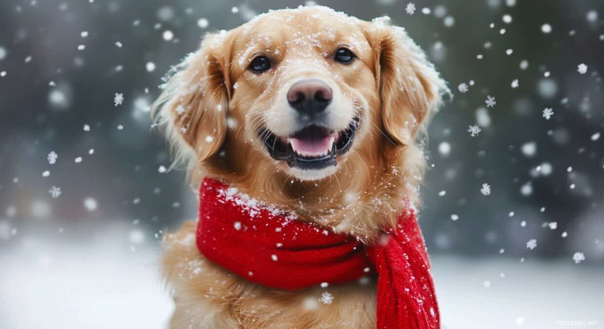 Christmas Dog Wallpapers - PixelsTalk