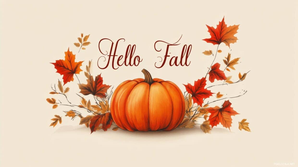 Cute Autumn Wallpapers for Desktop and Mobile devices - PixelsTalk
