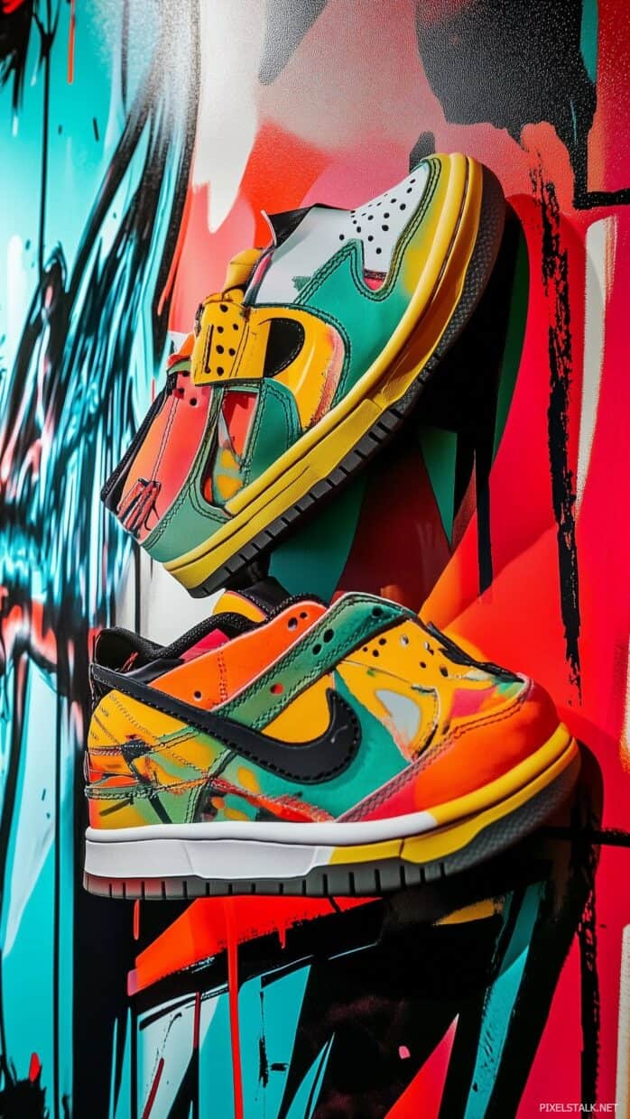 Nike Dunk Wallpaper for mobile backgrounds - PixelsTalk