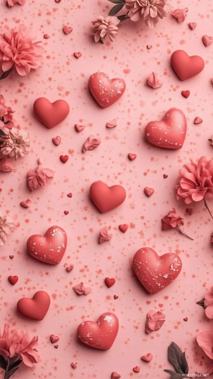 Pink Valentine’s Day Wallpapers - PixelsTalk