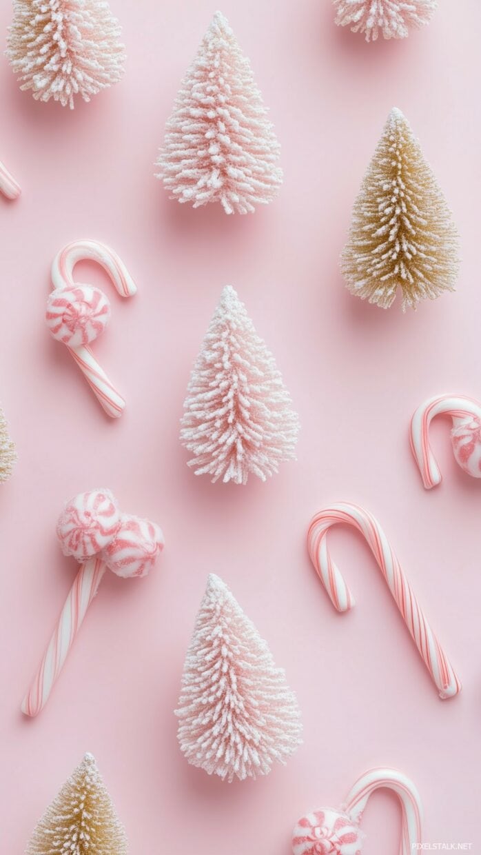 Pink Christmas Wallpapers HD - PixelsTalk