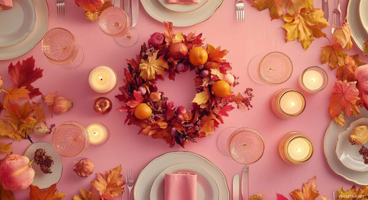 Pink Thanksgiving Wallpapers Free Download - PixelsTalk